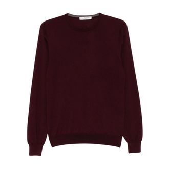 La Fileria Maglia in Lana Vergine - Homme - Pulls - Rouge - Taille: 2XL