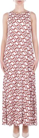 Max Mara Femme, Robes, Multicolore, Taille: 38 FR Robe Longue de Plage