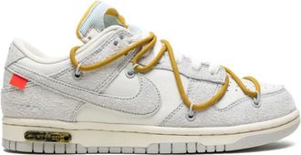 Nike Homme, Chaussures, Gris, Taille: 44 EU Dunk Low Off-White Lot 37