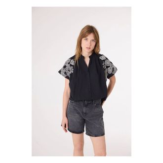Sacr&eacute;coeur Blouse Maya Dune Brod&eacute;e Sacr&eacute;coeur
