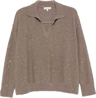 Antonelli Pull Col Rond - Beige