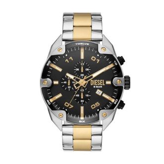 Diesel Spiked Watch - - Accessories - Herren - Grau - ONE SIZE