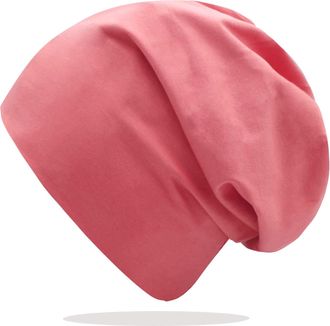 Glamexx24 Beanie M&uuml;tze Herren Damen: Slouchy Baumwoll Jersey &Uuml;bergangsm&uuml;tze, Laufm&uuml;tze, Chemo M&uuml;tze, Fahrradm&uuml;tze f&uuml;r Alle Jahreszeiten