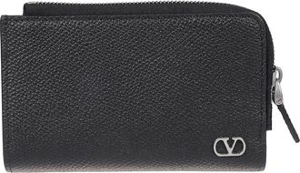 Valentino Garavani Homme, Accessoires, Noir, Taille: ONE Size VLogo Signature Compact Wallet