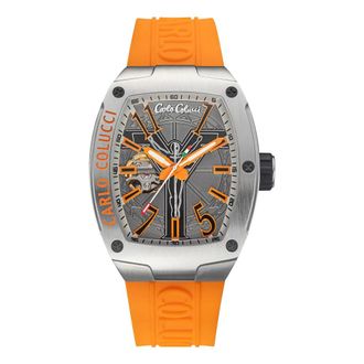 Carlo Colucci Cc103-1 Automatikuhr - - Accessories - Herren - Grau - ONE SIZE