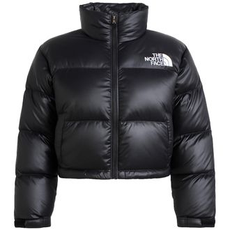 The North Face Nuptse Damen Schwarze Kurzjacke