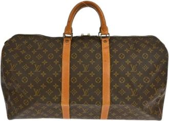 Louis Vuitton unisex, Pre-owned, Brun, Taille: ONE Size Sac Week-end Vintage Pre-owned