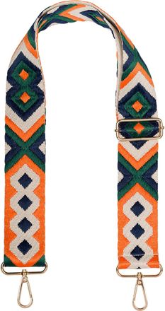 styleBREAKER Taschenzubeh&ouml;r Wechsel Taschengurt Ethno Muster bunt
