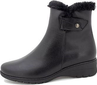 PieSanto 225974 Bottines en cuir verni noir pour femme, Noir 27989, 36 EU