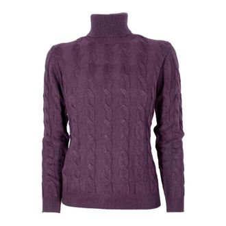 Cashmere Company Rollkragenpullover - - Knitwear - Damen - Lila - XS