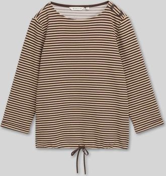 Tom Tailor Relaxed Fit 3/4-Shirt aus Baumwoll-Mix