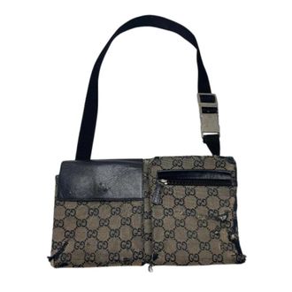 Gucci Pre-owned Vintage G&uuml;rteltasche - - Pre-owned - Damen - Grau - ONE SIZE