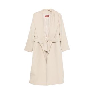 Max Mara Wollmantel - - Coats - Damen - Beige - S