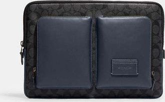 Coach Utility-Laptoptasche Aus Signature-Canvas Mit Colourblock