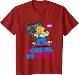 The Simpsons Ralph Wiggum Im Kicking it Old Style T-Shirt