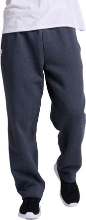 Russell Athletic Herren Dri Power Fleece Open Bottom Sweatpants with Pockets, Relaxed Fit, Moisture Wicking Trainingshose, Schwarz meliert, Mittel