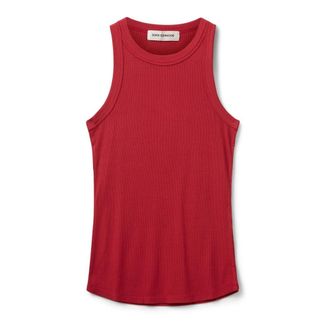 Sofie Schnoor Femme, Tops, Rouge, Taille: 42 FR Haut Rouge Côtelé Snos215 Style