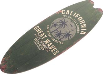 NUOBESTY Sommerliche Surfbrett wanddekoration aus Holz Vintage Bar wandschild Kreative K&uuml;sten deko f&uuml;r Wohn Strandbereich Robustes Holzschild f&uuml;r Stilvolle Mee