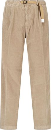 White Sand Samt Hose
