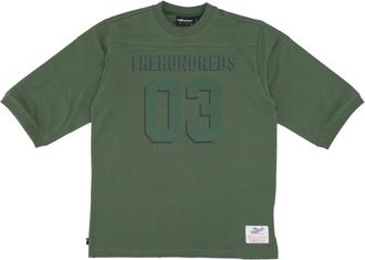 The Hundreds Homme, Tops, Vert, Taille: XL Blitz 3/4 Sleeve Tee