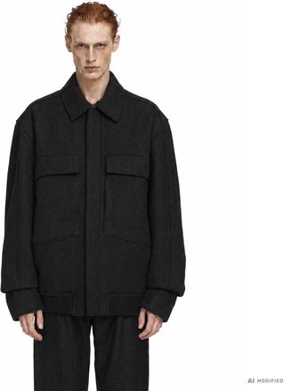 Transit Par-Such Herringbone Field Jacket