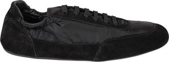 Prada Low-Top Sneaker - Streamlined Sneakers With Suede - Gr. 37 (EU) - in Schwarz - für Damen
