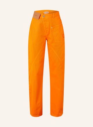 J.W.Anderson Jw Anderson Wide Leg Jeans orange