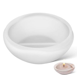 Lurrose Moules en silicone pour bol en résine époxy - Moule en silicone - Moule en silicone pour la fabrication de fruits, de thé, de plateau, de bijoux, dass