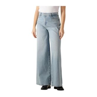 7 For All Mankind Marie Wide Leg Jeans - - Jeans - Damen - Blau - W29