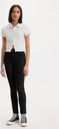 Levi's Jean Taille Haute Skinny Rétro - Femme - Noir / Soft Black - 23X28