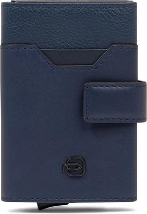 Piquadro Homme, Accessoires, Bleu, Taille: ONE Size Porte-cartes Pop-up