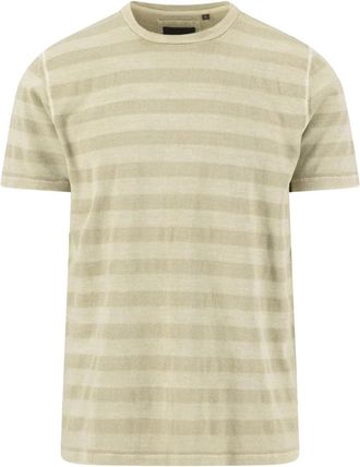 Fynch-Hatton Zeitloses T-Shirt - - Tops - Herren - Beige - XL