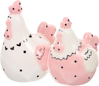 Cabilock Set Mit 2 Auslaufsicheren Gewürzdosen Aus Keramik Salz- Und Pfefferflaschen Küchengeschirr Für Einfaches Kochen