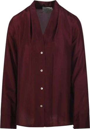 Forte_Forte Femme, Blouses et Chemises, Rouge, Taille: 38 FR Blouse
