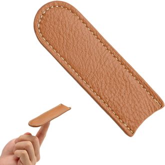 Generic Pan -Griff -&Auml;rmel - Lederw&auml;rmeschutz, Pfanne Griff Deckung | Anti-Hei&szlig;pfanne Grip f&uuml;r Gusseisen und Metallkochgeschirr, hitzebest&auml;ndige H&uuml;lse f&uuml;r Alum