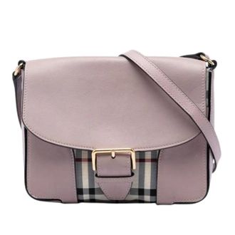 Burberry Pre-owned Sac bandouli&egrave;re Dickens - Femme - Pre-owned - Rose - Taille: ONE Size