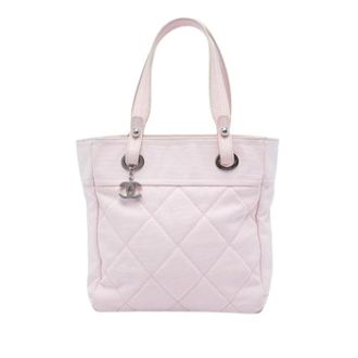 Chanel Pre-owned Quilted Canvas Tote - - Pre-owned - Damen - Rosa - ONE SIZE