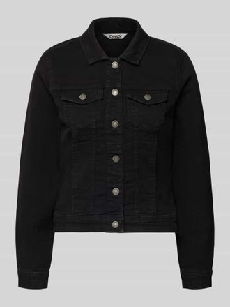 Only Regular Fit Jeansjacke aus Baumwoll-Mix Modell WONDER