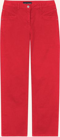 Luisa Cerano Luisa Cerano Straight Jeans rot