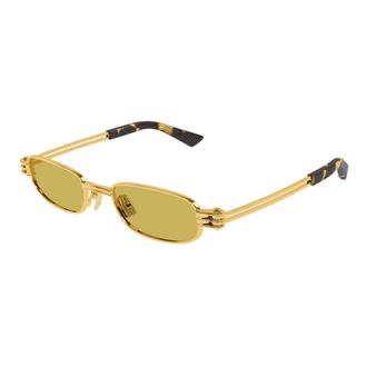 Bottega Veneta Schmale- rechteckige Sonnenbrille - - Accessories - Damen - Gelb - ONE SIZE