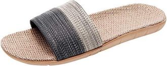 Generic Pantoufles de salle de bain pour homme - Sandales pour pieds plats pour homme - Chaussures de piscine - Chaussures de douche - Sandales de plage - Cha