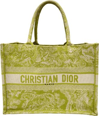 Dior Crossbody Bags - Dior Tote Book - Lemon Jungle - Gr. unisize - in Grün - für Damen