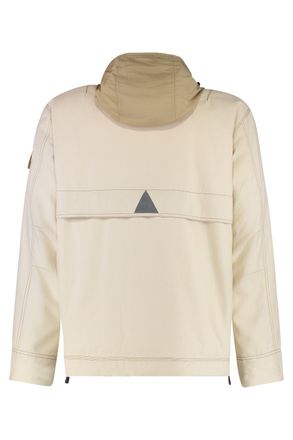 Moncler Mens Kelpius Padded Jacket Beige Cotton Raincoats Coat
