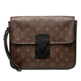 Louis Vuitton Pre-owned Monogram Clutch - Femme - Pre-owned - Brun - Taille: ONE Size