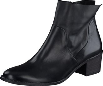 Paul Green Damen Stiefelette, Frauen Ankle Boots,Bootee,Booties,halbstiefel,Kurzstiefel,uebergangsschuhe,uebergangsstiefel,Schwarz (SCHWARZ),40 EU / 6.5 UK
