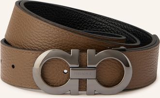 Ferragamo Ferragamo Lederg&uuml;rtel braun