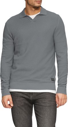 s.Oliver Pullover mit Polo Kragen