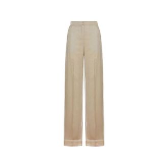 Max Mara Olivi Pant - - Trousers - Damen - Beige - 2XS