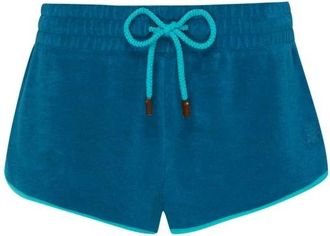 Vilebrequin Femme, Shorts, Bleu, Taille: 42 FR Short de bain en éponge VBQ Line