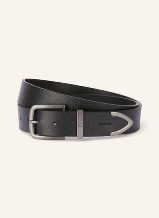 Calvin Klein Lederg&uuml;rtel schwarz